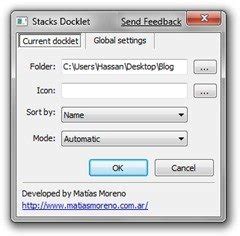Use OS X Like Stack In Windows 7