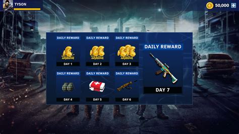 Commando Shooting Game Ui On Behance