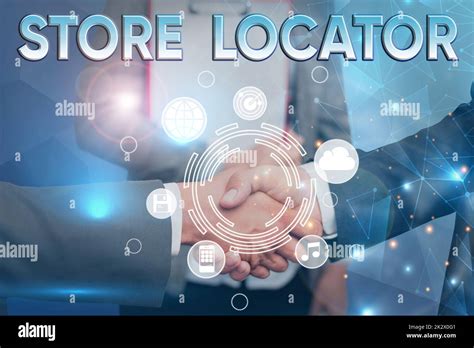 Text Showing Inspiration Store Locator Conceptual Photo To Know The Address Contact Number And