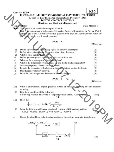 Digital Control System 7 Download Free Pdf Control Theory Applied