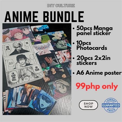 Anime Bundle Kit 99php Only Shopee Philippines