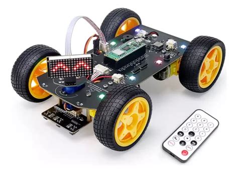 Freenove Kit De Coche 4wd Para Raspberry Pi Pico W Incluido Envío Gratis