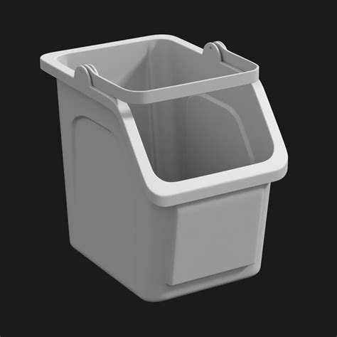 Free Stackable Bin 3d Models For Download Freepik