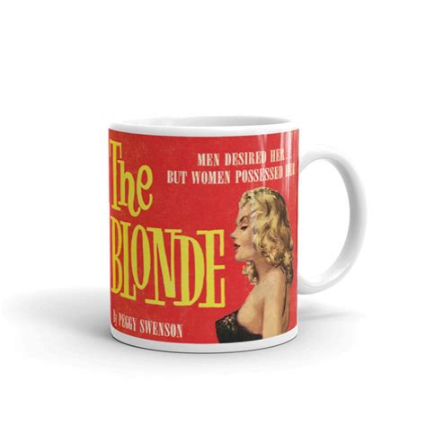 The Blonde Mug Vintage Lesbian Pulp Fiction Cover Art Love Story