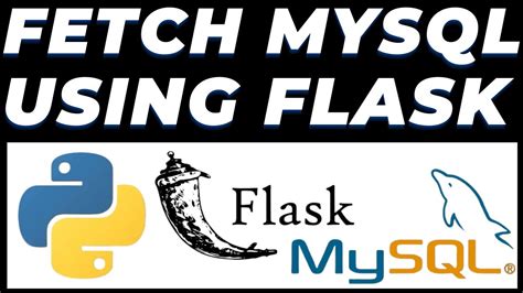 Fetch All Data In Mysql Database Using Flask And Postman Tutorial Rest Api Youtube