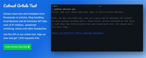 Extractor API Alternatives And Similar Apps Services AlternativeTo