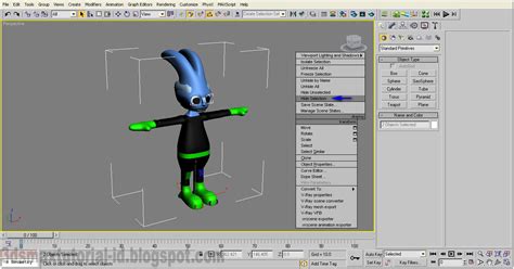 Membuat Gerakan Untuk Alien 3ds Max Animation Tutorial ~ 3ds Max