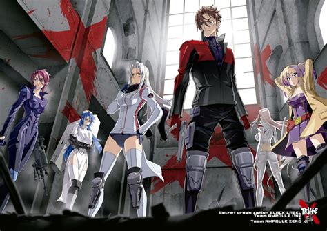 Inazuma Triage X Hitsugi Sayo Kiba Mikoto Mikami Arashi Nashida Oriha