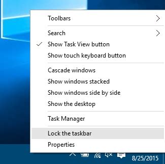 Taskbar Locked Windows 10 Vicachamp Taskbar Locked Windows 10 Vicachamp