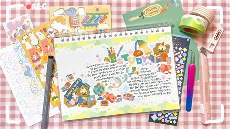 [다꾸] New다이어리 Ü ﾉ 역시 A5 사이즈가 좋은 다꾸러의 처끝다💚 Youtube