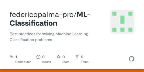 Github Federicopalma Proml Classification Best Practices For Solving Machine Learning
