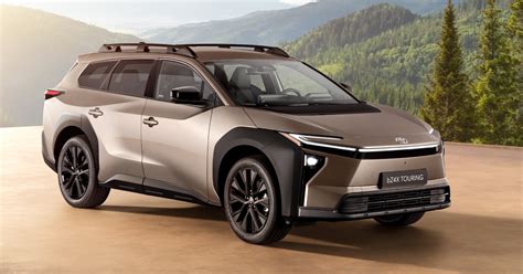 Toyota Bz4x Touring Electric Station Wagon With A High Body And A