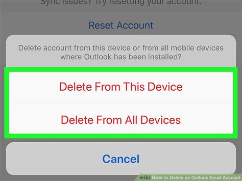 4 Ways To Delete An Outlook Email Account WikiHow Tech