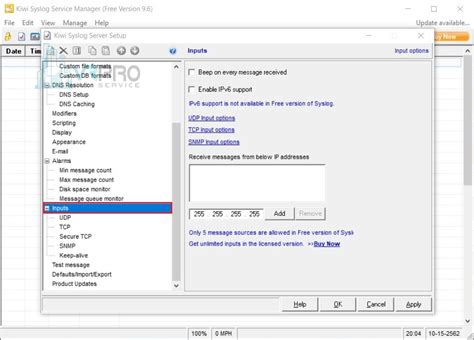 Trick วิธีเก็บ Log And ส่ง Log Mikrotik To Kiwi Syslog