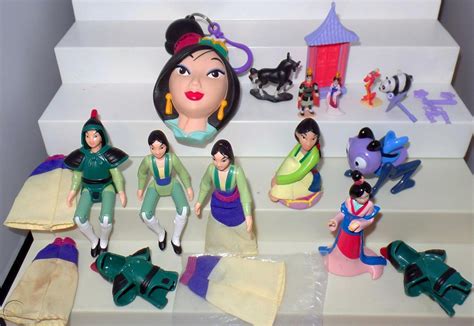 Lot Of Disney Mulan Figures Toys Mini Playset Mcdonalds Etc 1818224974