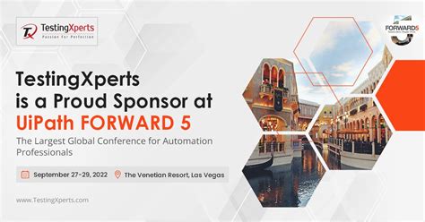Testingxperts On Linkedin Testingxperts Is A Proud Sponsor At Uipath Forward 5 The Largest Global…