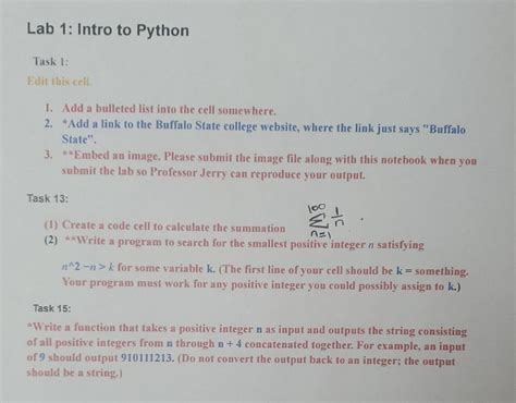 Solved Lab 1 Intro To Python Task 1 Edit This Cell 1 Add