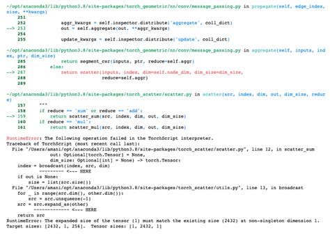 Runtimeerror The Expanded Size Of The Tensor 1 Must Match The