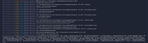 Dashexceptionsdependencyexception Dccasync Plotlyjsjs Dash