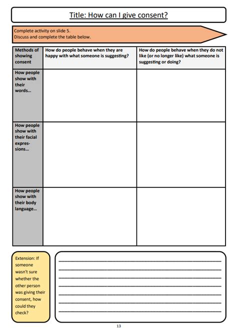 Responsibility And Relationships Teaching Resources