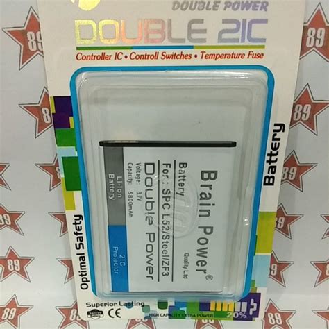 Jual Battery Batre Spc L L Steel Zf Brain Power Shopee Indonesia