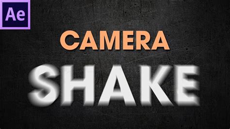 after effects tutorials create camera shake effect 74 youtube