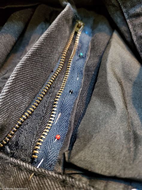 How To Replace The Zipper In A Pair Of Pants