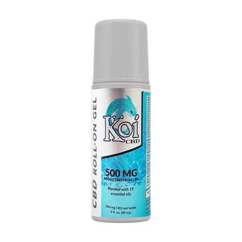 Wholesale Koi Cbd Roll On 1500 Mg Cbd Fast Acting Topical Support