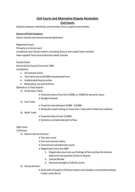 A Level Law Notes For Eduqas Law A Level A Levels Eduqas Thinkswap