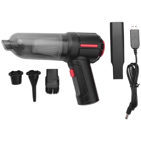 3 In 1 Computer Vacuum Compressed Air Duster Blower Portable Handheld Vacuum Cleaner Cordless