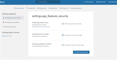 After Update To 2302 The Gui Is Not Working As Expected · Issue 4073 · Bookstackappbookstack