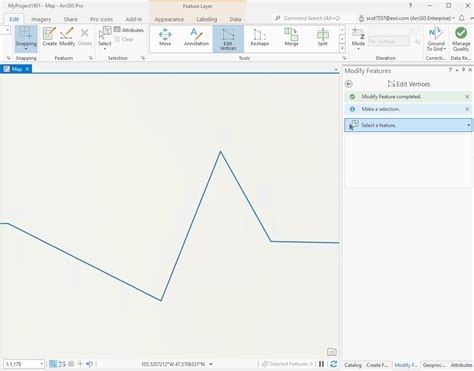 Solved How To Clean Up Vertices On A Line Esri Community