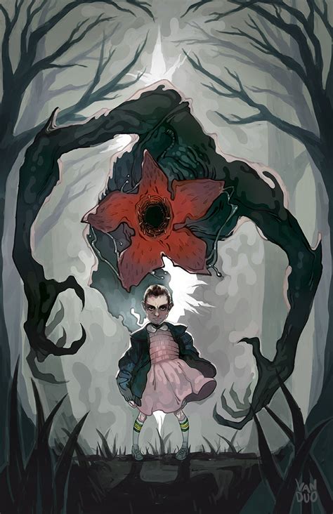 Stranger Things Demogorgon Fanart Oda Moura Odamoura Instagram Photos