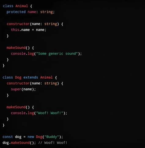 Typescript Class Inheritance And Type Safety Zayn Shaikh Posted On