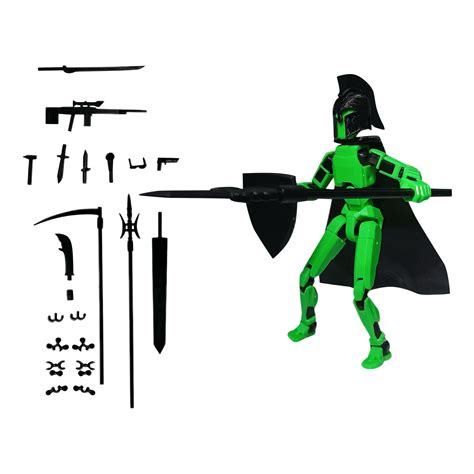 3d Printed Action Figure Dummy Robot 13 Action Figures Set 3d Printed Multi Jointed Action