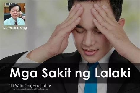 Doc Willie Ong Mga Sakit Ng Lalaki Payo Ni Doc Willie