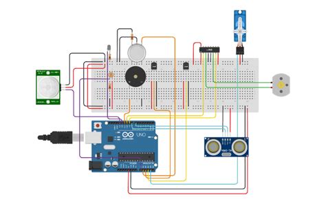Circuit Design Home Automation Tinkercad