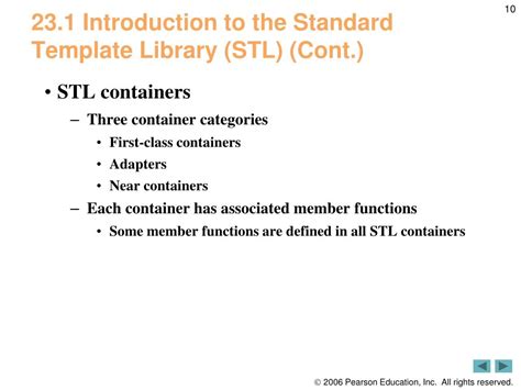 ppt standard template library stl powerpoint presentation free
