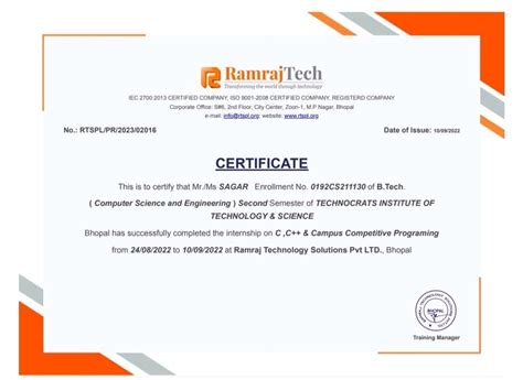 Sagar Makode On Linkedin Hi Connection Happy To Glad To Share With You Technocrats Group Of