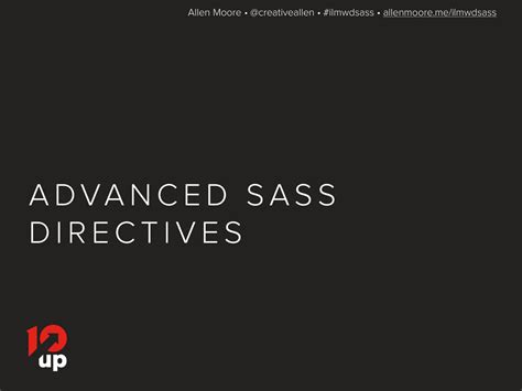 Advanced Sass Directives Speaker Deck