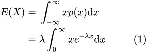 How To Find The Expectation Value Of The Exponential Distribution