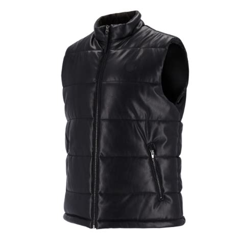 엘르 엘르골프 인조가죽 패딩 베스트 6i71404 에누리 가격비교