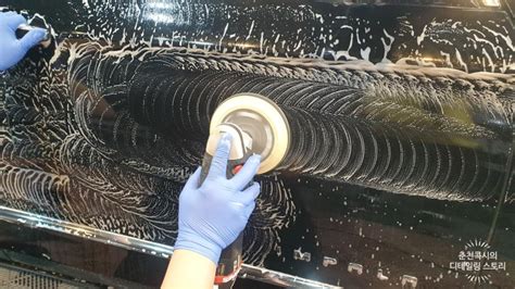 춘천광택 콕시의 공사장 페인트날림 피해 차량 복구 네이버 블로그