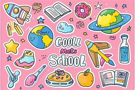 Cute School Theme Vector Illustration Premium Ai Generated Vector