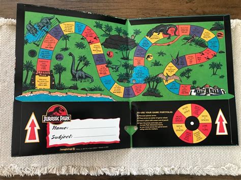 Vintage Jurassic Park File Folder 4636188887