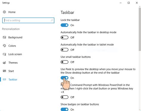 Cara Mengaktifkan Enable Aero Peek Windows 10 ITPOIN