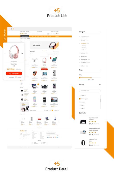 Techno Store Electronic Ecommerce Shopify Theme Codemarket
