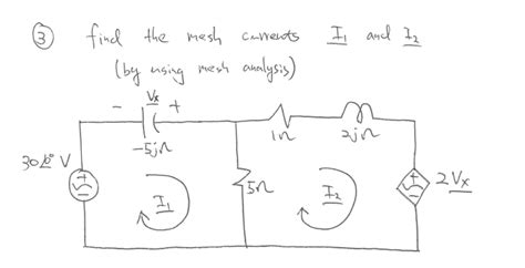 Solved Find The Mesh Comments I And I By Using Mesh Chegg