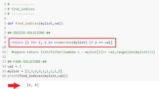 Python Esercizi Svolti Sulle Liste Parte II Matematica Oltre