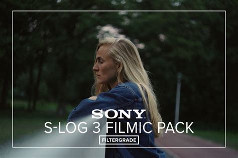 Sony S Log 3 Filmic Luts Pack Filtergrade